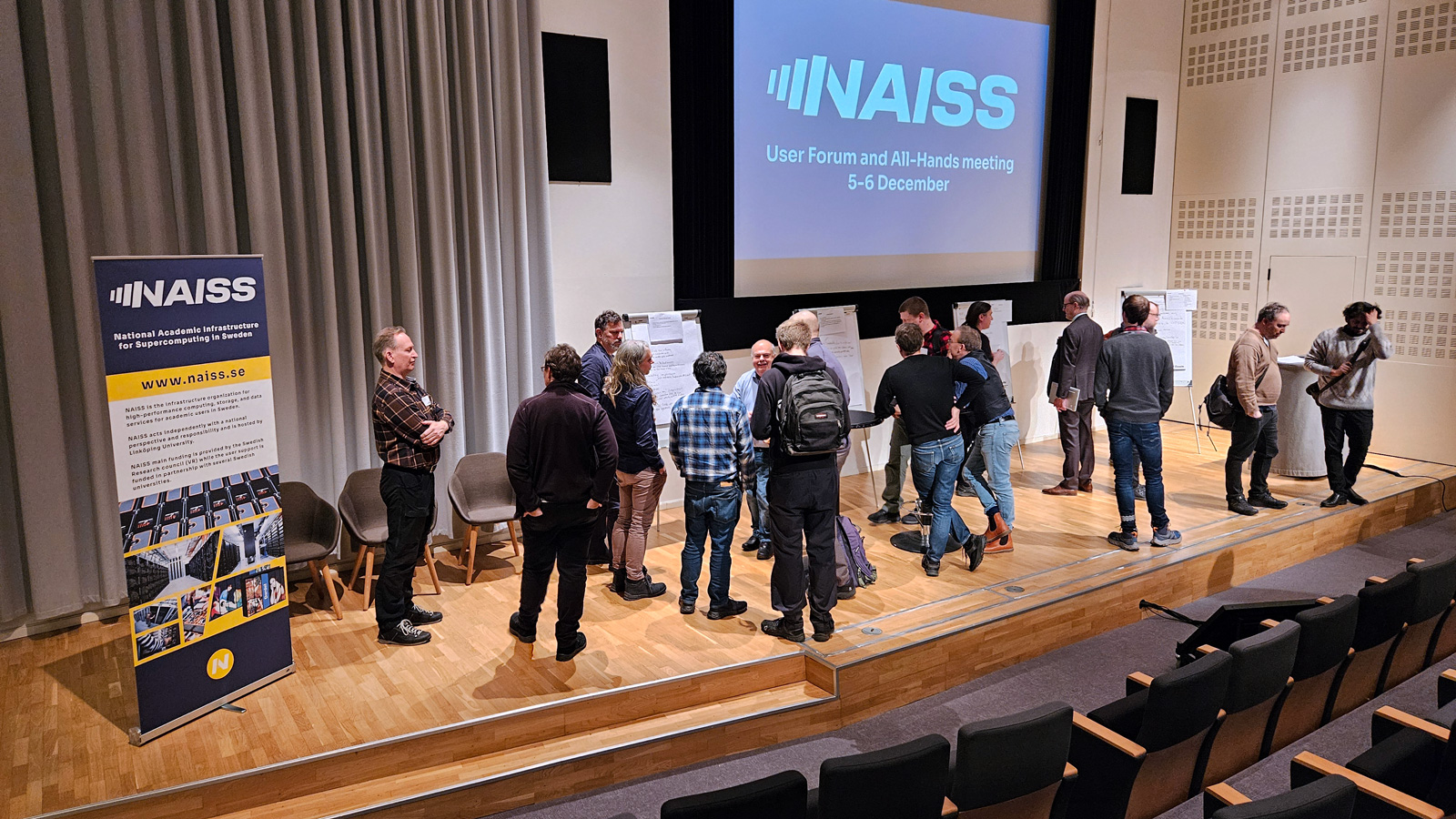 Report from the first NAISS User Forum and All Hands meeting | NAISS
